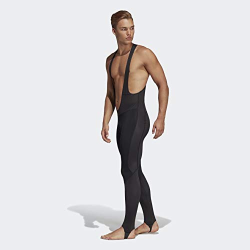 adidas mens adistar Padded Winter Bib Tights Black Large