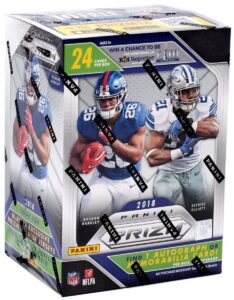 2018 panini prizm football blaster box (sealed)(6 packs)