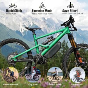 BAFANG BBS02B 48V 750W Mid Drive Kit E-Bike Conversion Motor Kit DIY Convert Normal Bike to Electric Bike Kit with 500C LCD Display