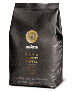 lavazza kafa forest coffee whole beans, single origin ethiopia, 100% arabica 1.1 pound bag (pack of 2)