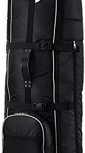 Amazon Basics Soft-Sided Foldable Golf Travel Bag - Black