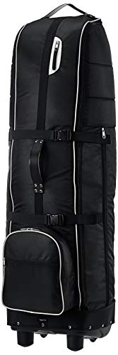 Amazon Basics Soft-Sided Foldable Golf Travel Bag - Black