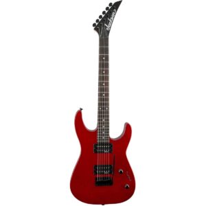 jackson js series dinky js11 6-string right-handed electric guitar with amaranth fingerboard (metallic red)