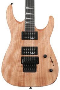 jackson js series dinky js32 - natural oil with amaranth fingerboard