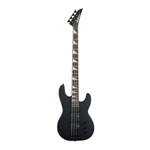 jackson js series concert bass js2, satin black, amaranth fingerboard