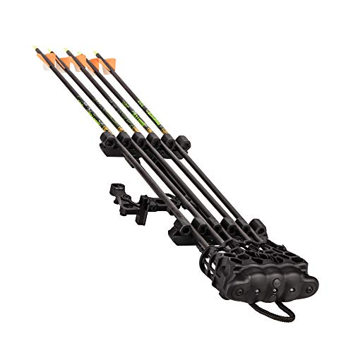 Trophy Ridge Hex Light Archery Arrow Quiver, Black