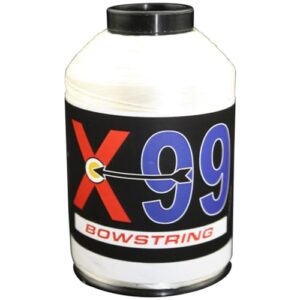 bcy x99 bowstring material white 1/4 lb.