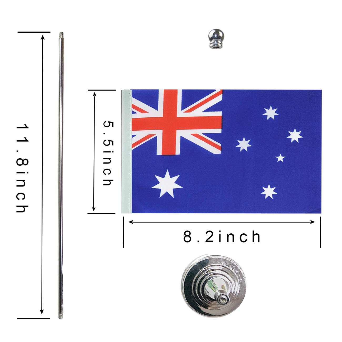 Australia Australian Table Flag,Desk Flag,Office Flag,International World Country Flags Banners,Festival Events Celebration,Office decoration,Desk,home decoration