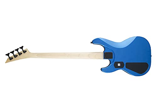 Jackson JS Series Concert Bass JS3, Metallic Blue, Amaranth Fingerboard