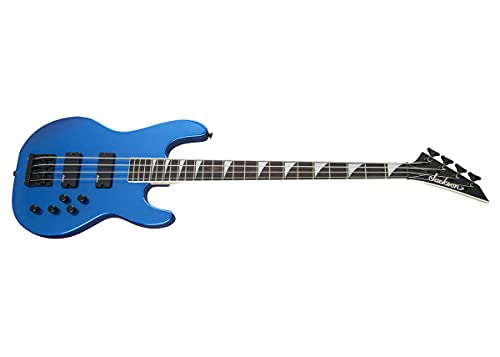 Jackson JS Series Concert Bass JS3, Metallic Blue, Amaranth Fingerboard