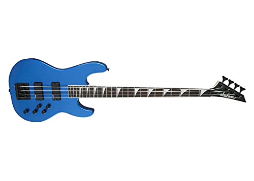 Jackson JS Series Concert Bass JS3, Metallic Blue, Amaranth Fingerboard