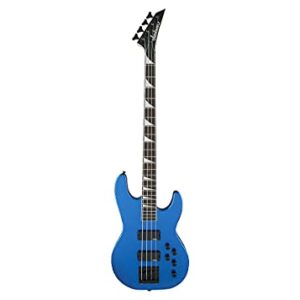 Jackson JS Series Concert Bass JS3, Metallic Blue, Amaranth Fingerboard