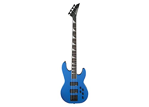 Jackson JS Series Concert Bass JS3, Metallic Blue, Amaranth Fingerboard