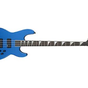 Jackson JS Series Concert Bass JS3, Metallic Blue, Amaranth Fingerboard