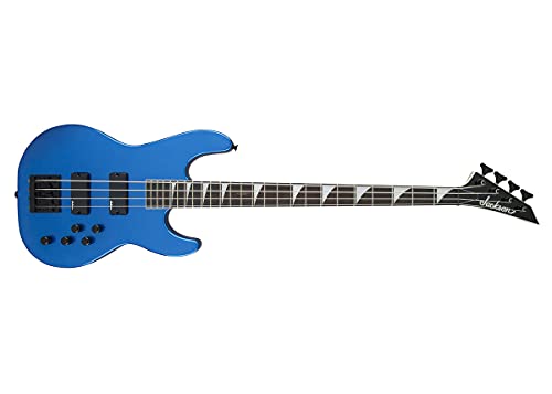 Jackson JS Series Concert Bass JS3, Metallic Blue, Amaranth Fingerboard