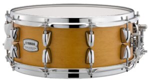 yamaha, 14 inches snare drum, caramel satin, 14" x 5.5" (tms-1455crs)