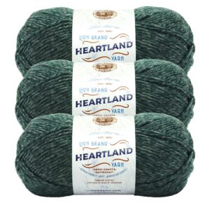 lion brand heartland yarn (3-pack) kings canyon 136-180