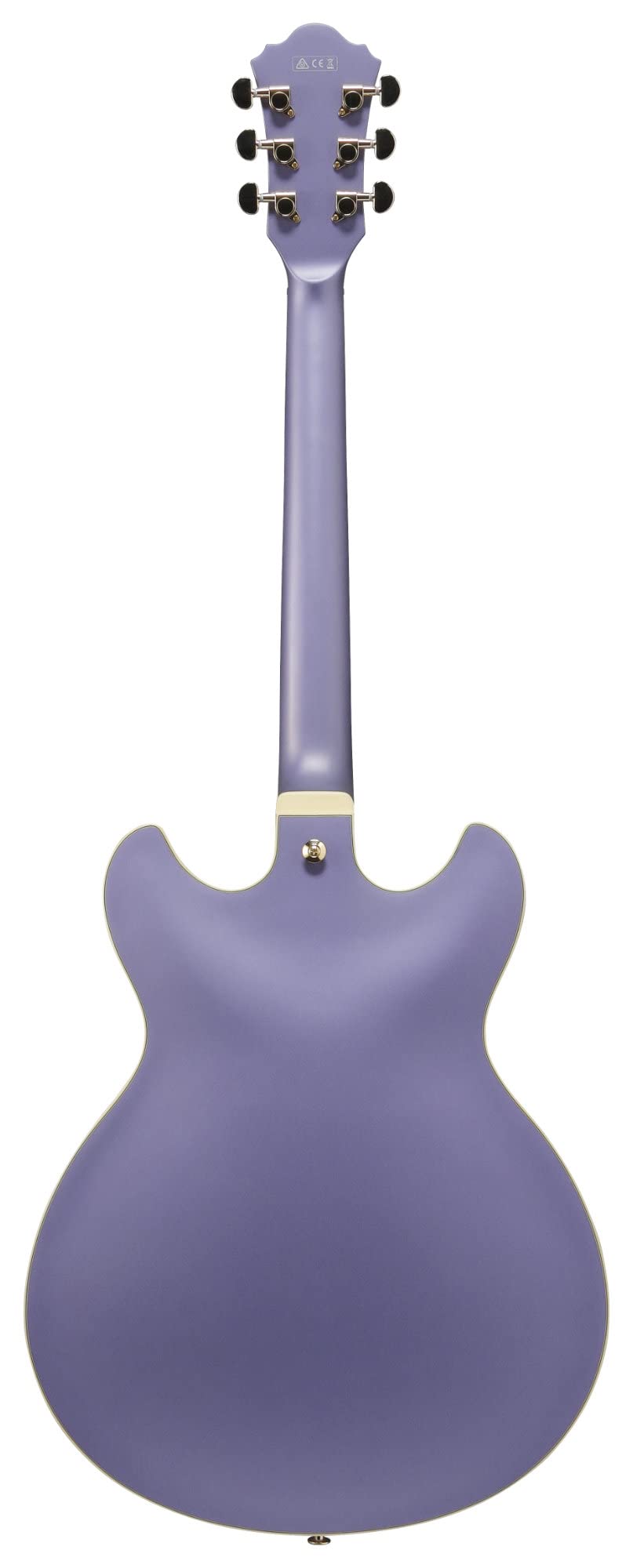 Ibanez AS Artcore 6-String Semi-Hollow Body Electric Guitar (Metallic Purple Flat, Right-Handed)