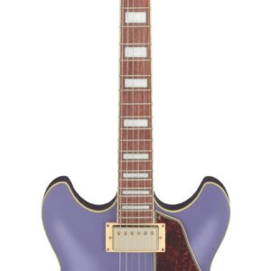 Ibanez AS Artcore 6-String Semi-Hollow Body Electric Guitar (Metallic Purple Flat, Right-Handed)