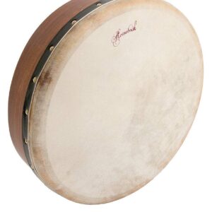 Includes: 14 inch Irish Celtic Bodhran Drum W/Fixed Goatskin Head ~ Solid Sheesham Frame + The Bodhran Drum Book & Cd