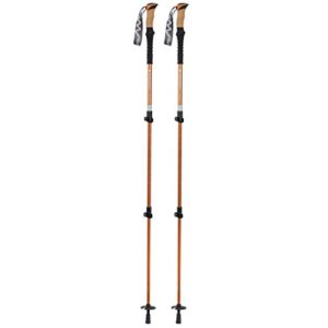 Mountainsmith Tellurite 7075 OLS Trekking Poles (Pair), Burnt Ochre