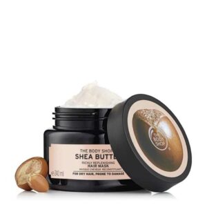 The Body Shop Shea Butter Richly Replenishing Hair Mask – For Dry Hair Prone to Breakage – 8.2 oz