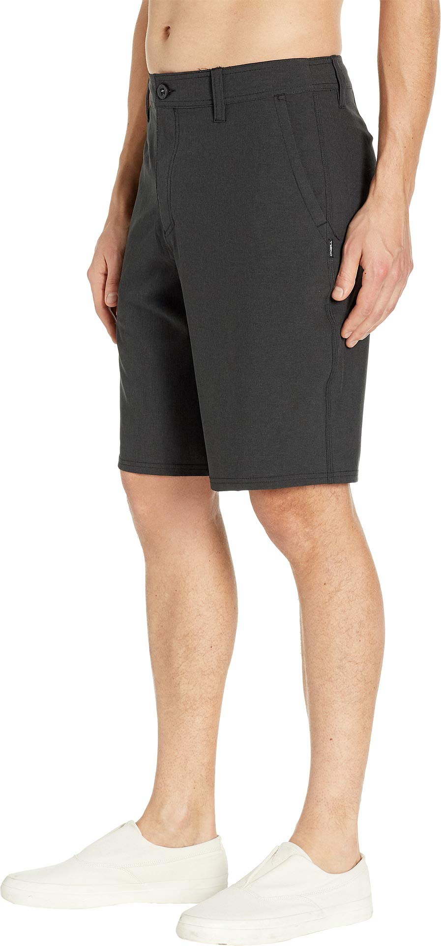 Mens Loaded 2.0 Hybrid Shorts, Heather Black, 32