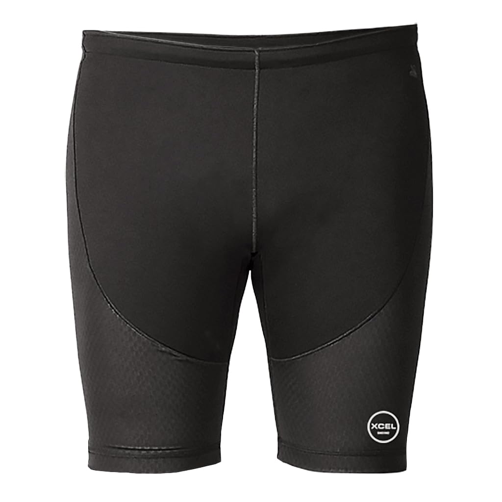 XCEL Mens Celliant Paddle 1mm Short (Black, XLarge)