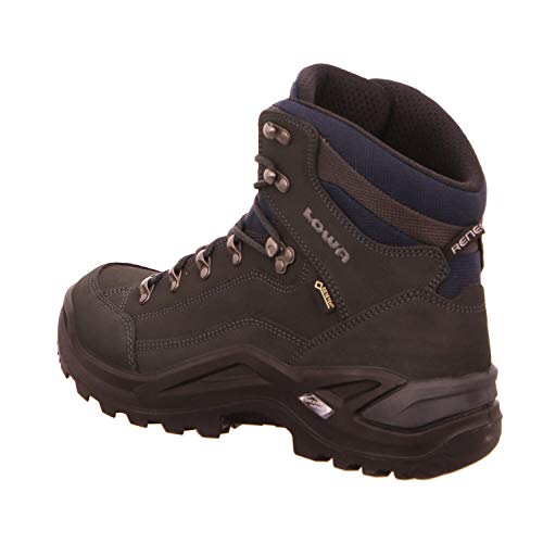 Lowa Men's High Rise Hiking Boots, Grau Grigio Scuro 0954, 10 UK