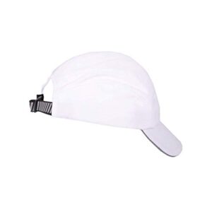 New Balance Men's and Women's 5-Panel Moisture Wicking Performance Hat, One Size, White