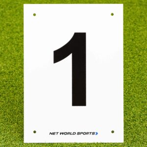 a4 number plates for sports pitches & courts [1-12] | high-visibility number plates (1)