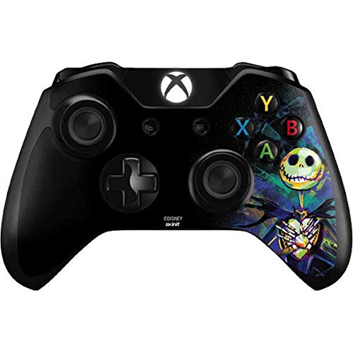 Skinit Decal Gaming Skin Compatible with Xbox One Controller - Officially Licensed Disney The Nightmare Before Christmas Jack Skellington Art Design