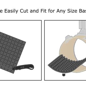 Drum Damper Muffling Pad for Bass Drum Sound Control | Kick Drum Absorber | 20''x 24''x2.1'' | Acoustic Foam