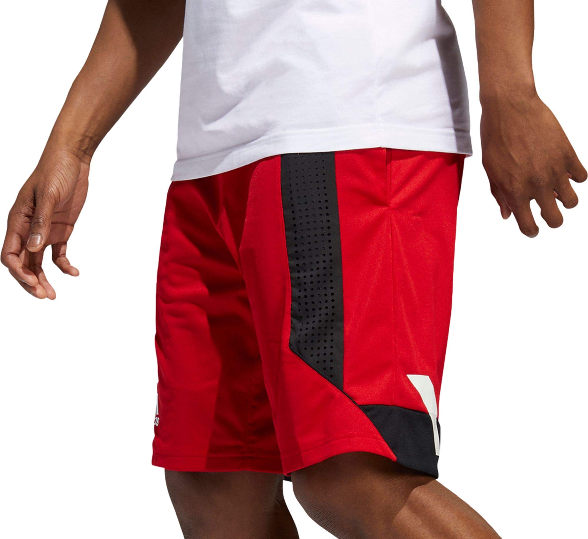 adidas Men’s Creator 365 Short, Scarlet, Small