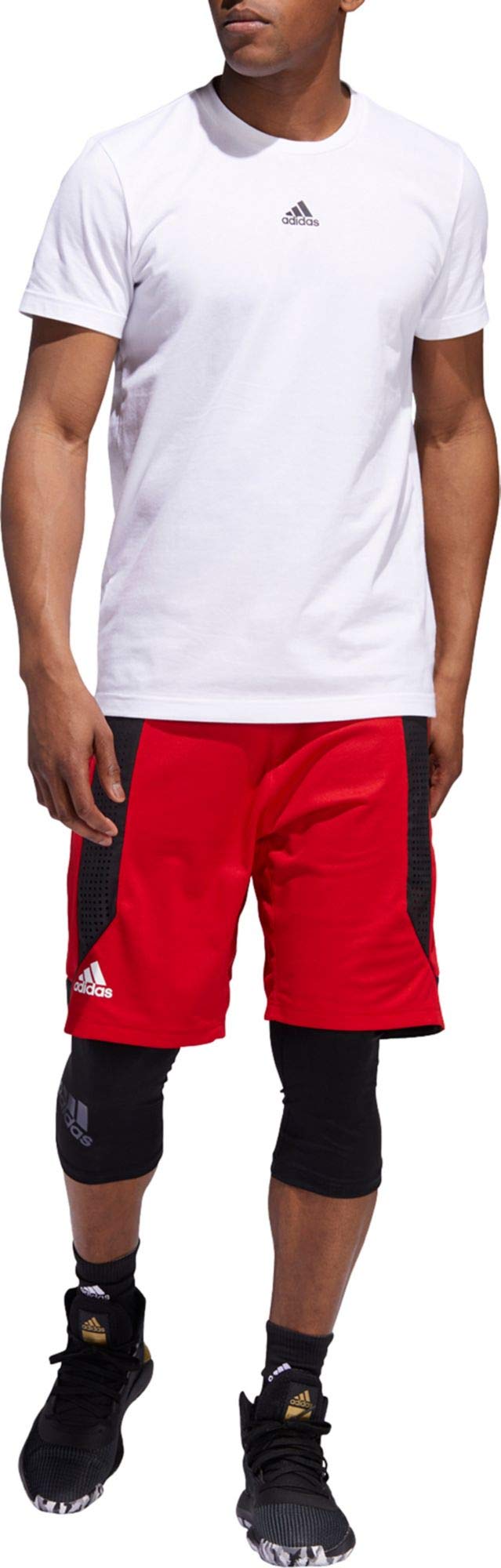 adidas Men’s Creator 365 Short, Scarlet, Small