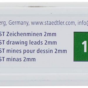 STAEDTLER Mars Lumochrome Colour Drawing Refill 2 mm Green for Lead Pencils 204-5 ST