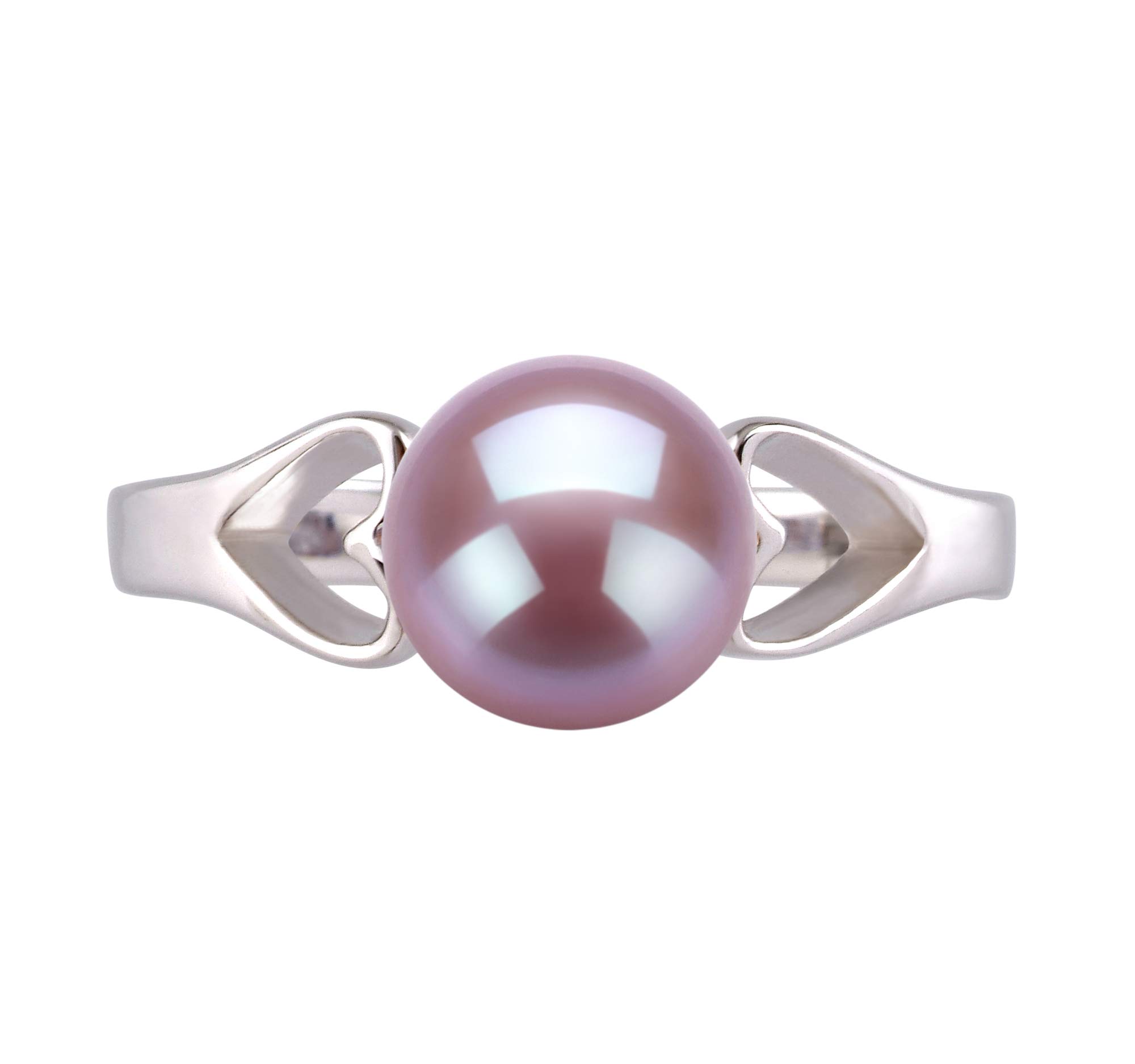 Jessica Lavender 6-7mm AA Quality Freshwater 925 Sterling Silver Cultured Pearl Ring For Women - Size-7