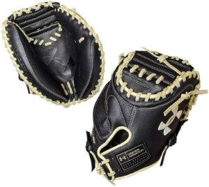 under armour uacm-101abk/crrht ua framer series / 33.50" / catching mitt/rht bk/cr rht