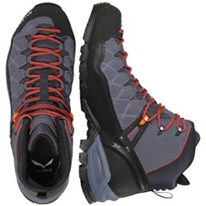 Salewa Men's MS ALP Trainer MID GTX Trekking & Hiking Boots, Ombre Blue Fluo Orange, 10