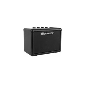 Blackstar FLY3 3 Watt Battery Powered Guitar Amp Bundle with Straight-to-Right Angle Guitar Cable and 1/4 inch Right Angle Instrument Cable (3 Items)