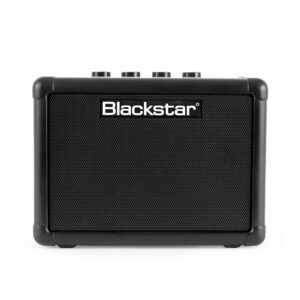 Blackstar FLY3 3 Watt Battery Powered Guitar Amp Bundle with Straight-to-Right Angle Guitar Cable and 1/4 inch Right Angle Instrument Cable (3 Items)