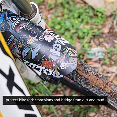 Dilwe Bike Fenders, Bike Rear Mudguard Tire Tyre Mud Flaps for Mountain Bike, Road Bike