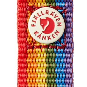 Fjallraven, Kanken Key Ring for Everyday Carry, Rainbow Pattern