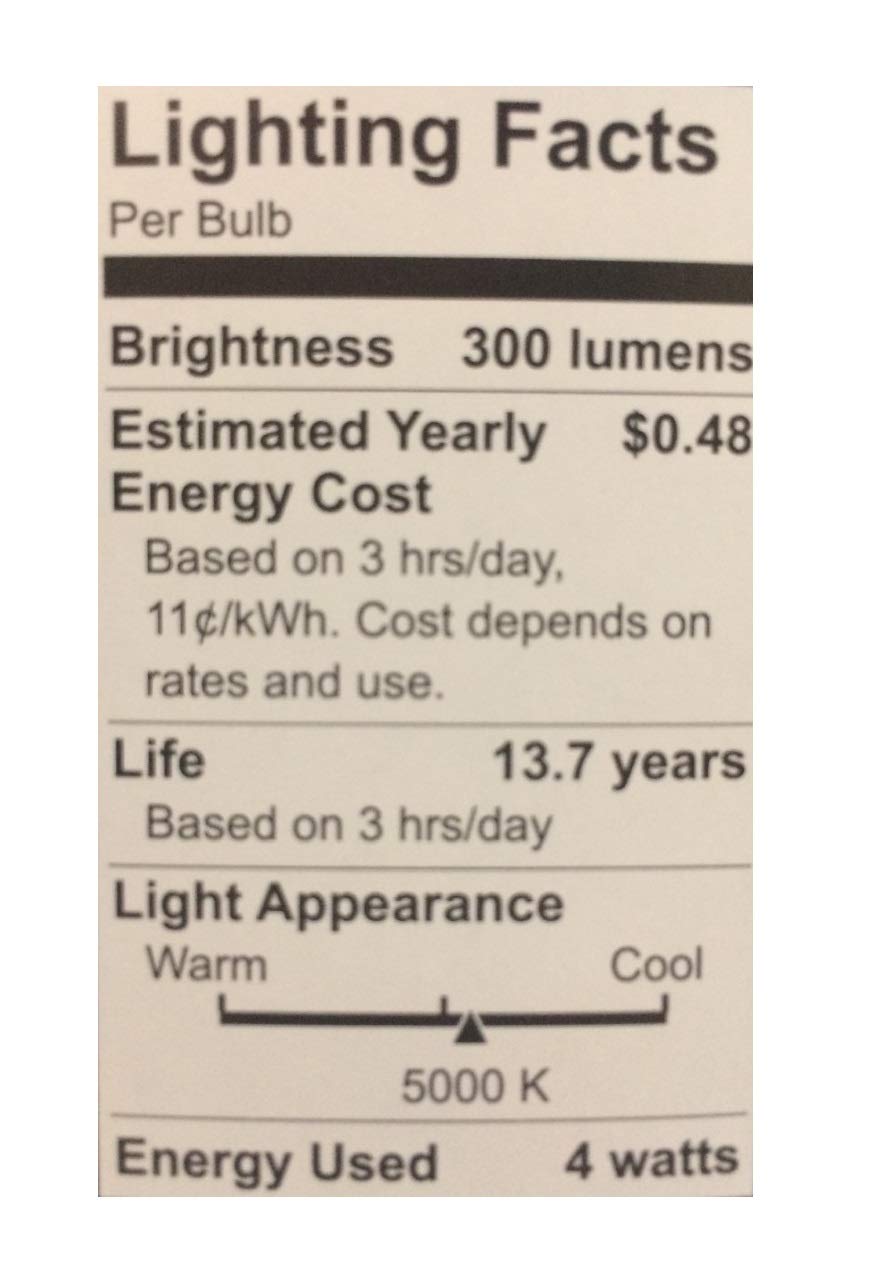 GE Refresh 40-Watt EQ Daylight Dimmable Light Bulbs (3-Pack)