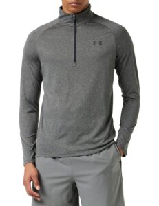 under armour men's ua tech™ ½ zip long sleeve xxlt gray