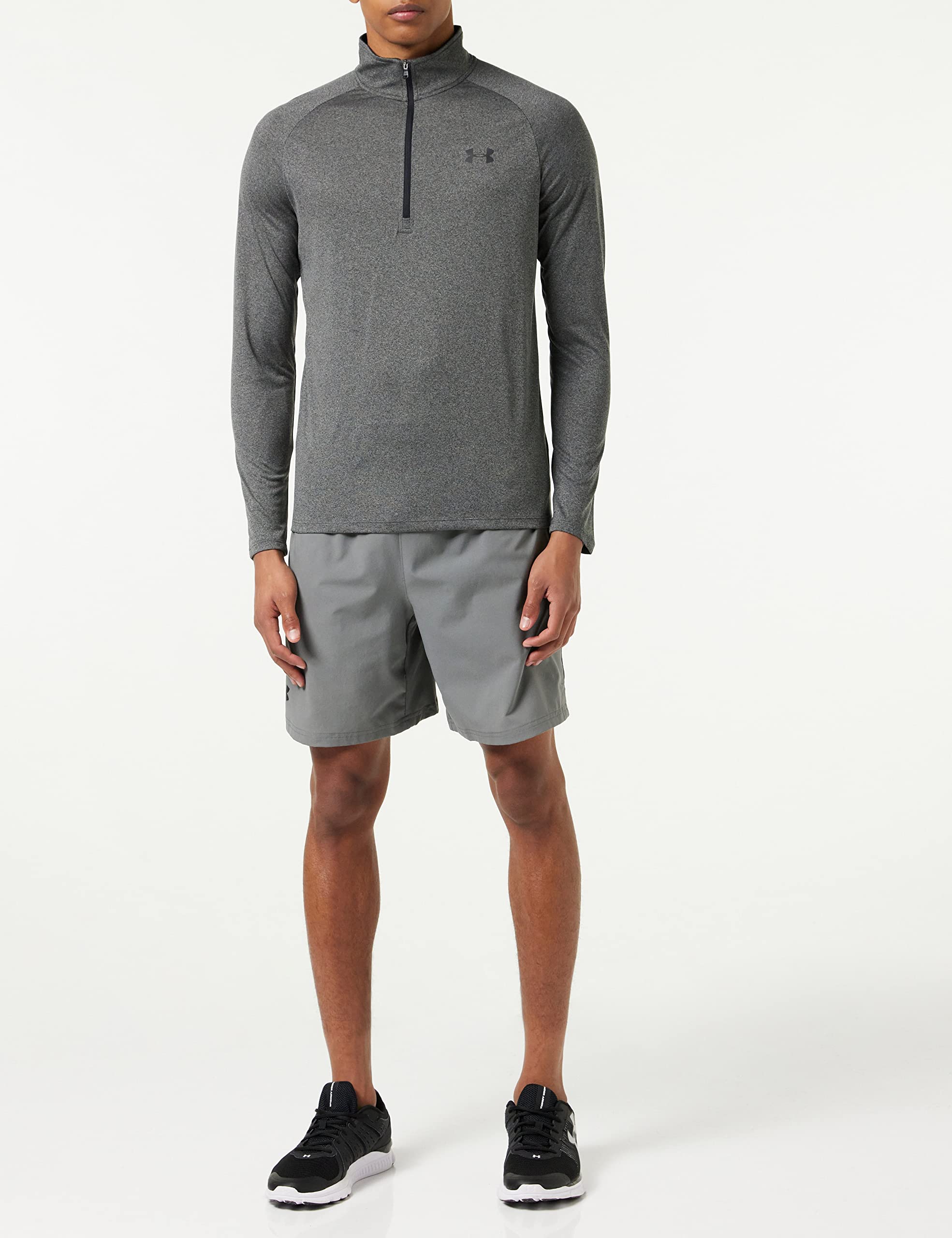 Under Armour Men's UA Tech™ ½ Zip Long Sleeve XXLT Gray