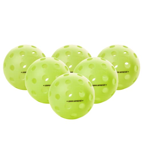 Onix Pickleball Fuse G2 Outdoor Balls - Greater Balance and Durability Easy to Control Authentic Bounce