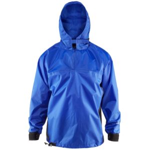 NRS Rio Hooded Paddling Jacket-Blue-XL