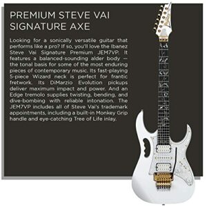 Ibanez Steve Vai Signature Premium JEM7VP - White