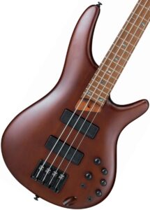 ibanez sr500e electric bass guitar (brown mahogany)